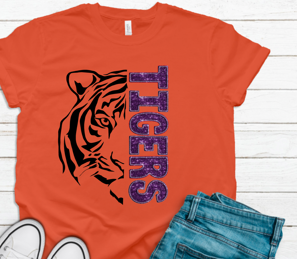 Tigers Split Mascot | Midsummer Originals