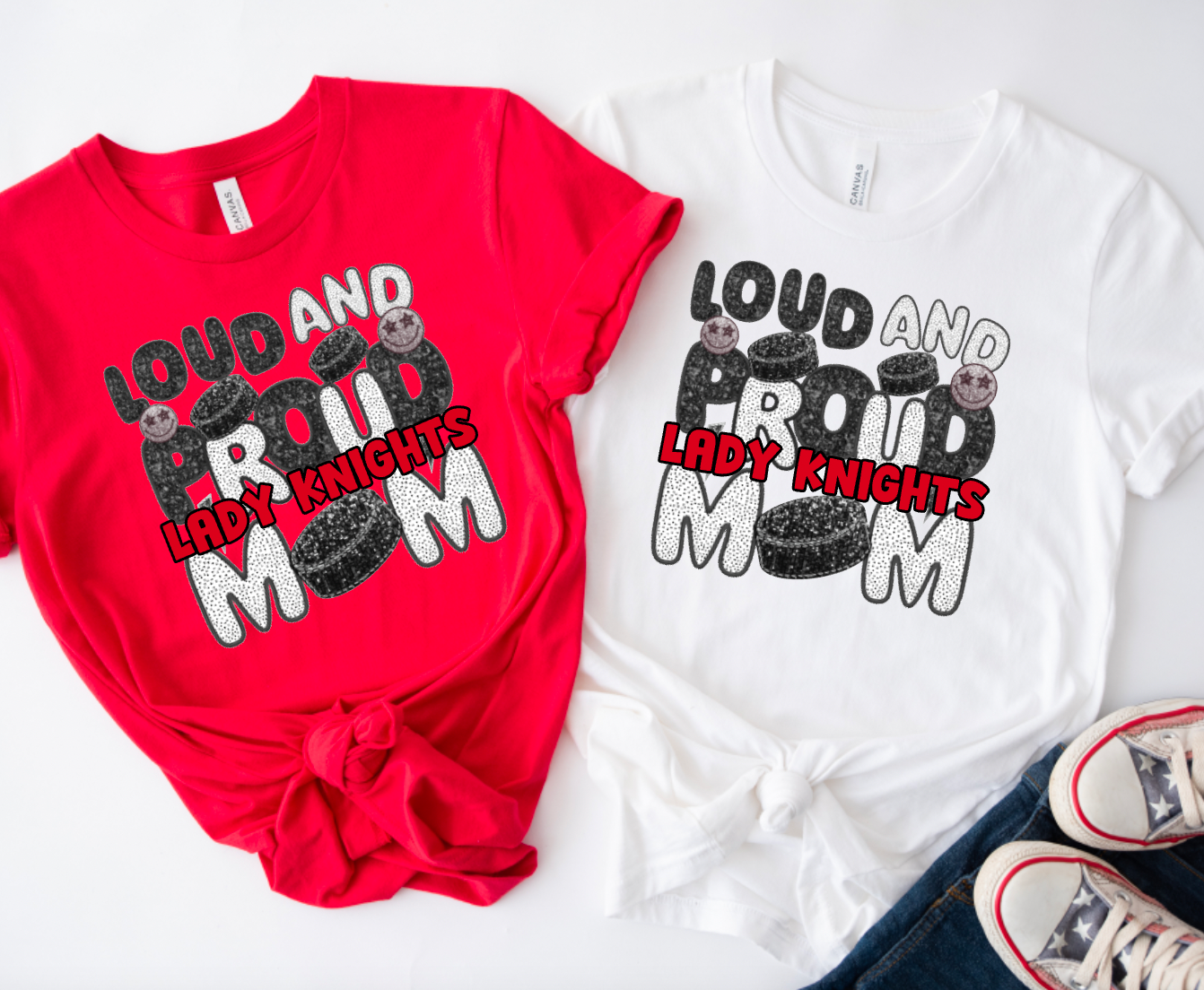 Loud and Proud Lady Knights Mom | Midsummer Originals