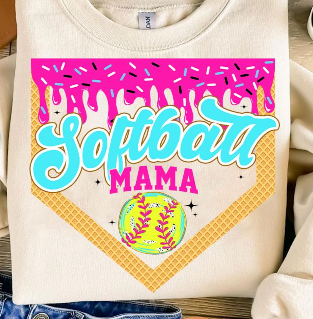Baseball/Softball Mama Drip | Midsummer Originals