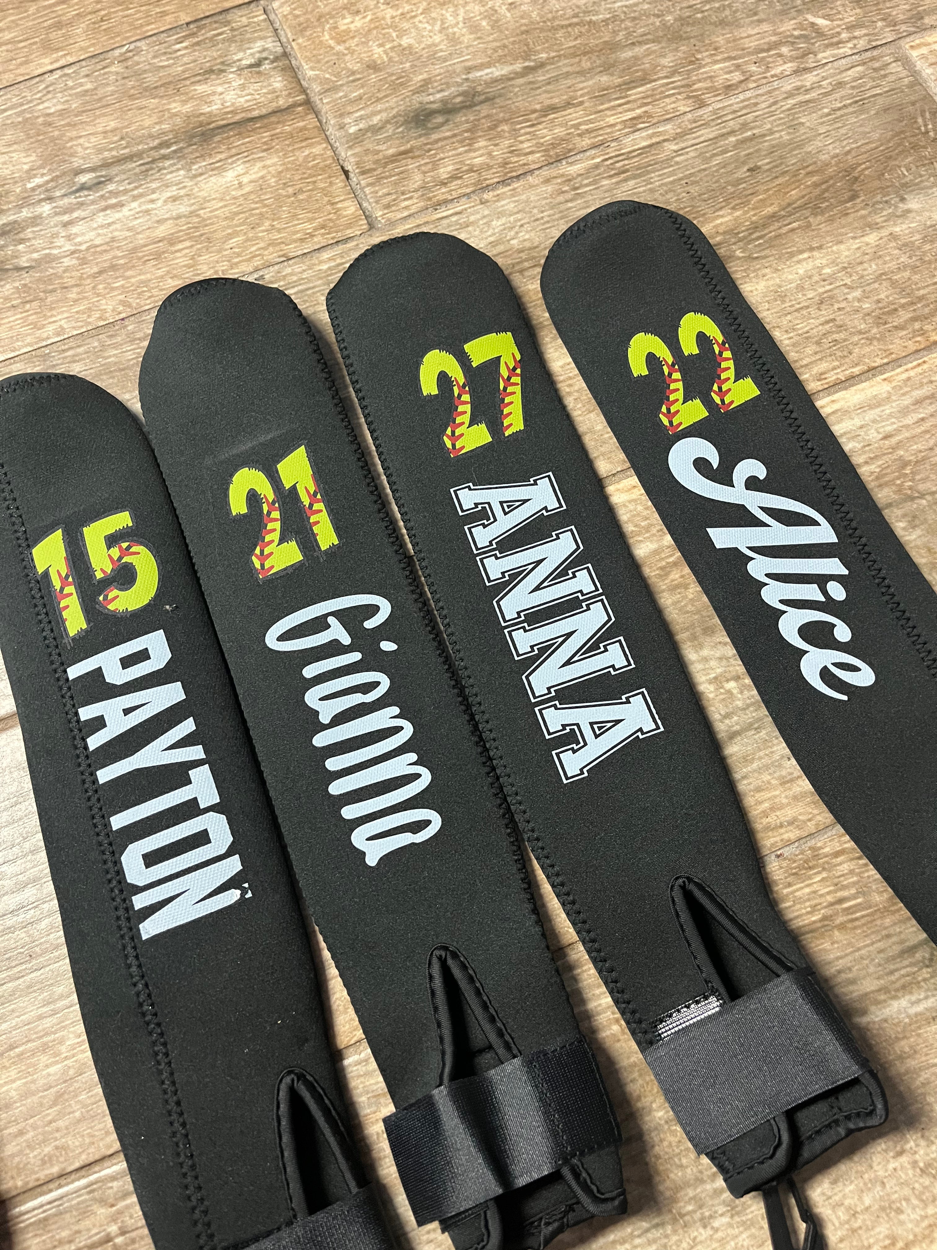 Neoprene Bat Covers (include number and name in personalization box) I ...