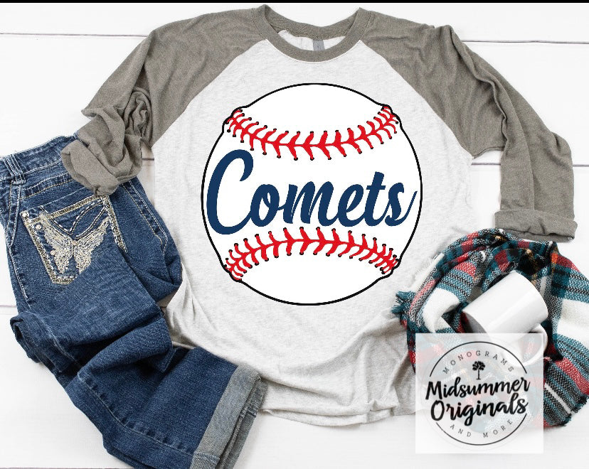 Comets Baseball | Midsummer Originals